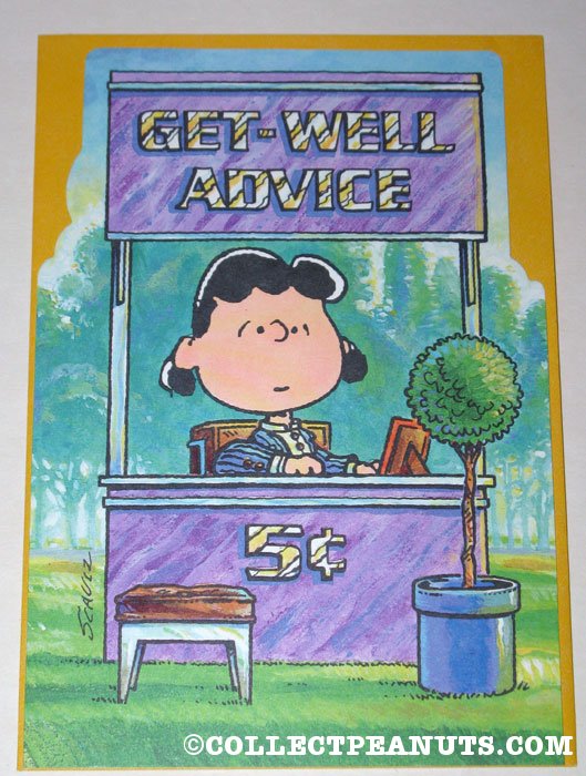 Peanuts Get Well Cards | CollectPeanuts.com