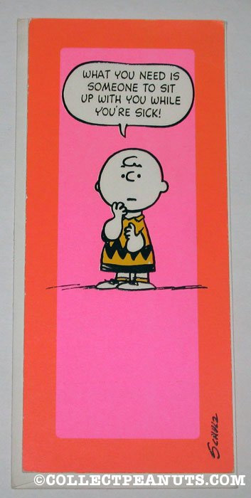 Peanuts Get Well Cards | CollectPeanuts.com