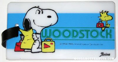 Peanuts Luggage Tags | CollectPeanuts.com