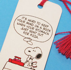 Peanuts Bookmarks | CollectPeanuts.com
