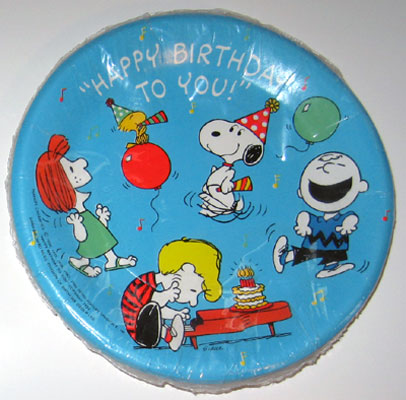 Peanuts Party Plates | CollectPeanuts.com