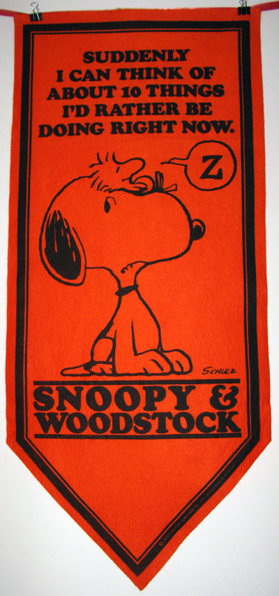 Peanuts Pennants | CollectPeanuts.com