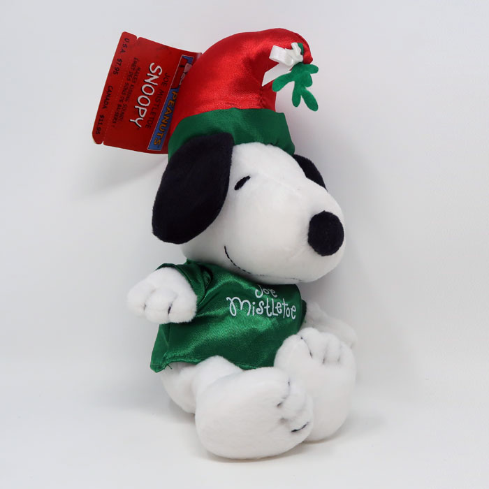 Christmas Snoopy Joe Mistletoe Plush - ShopCollectPeanuts.com