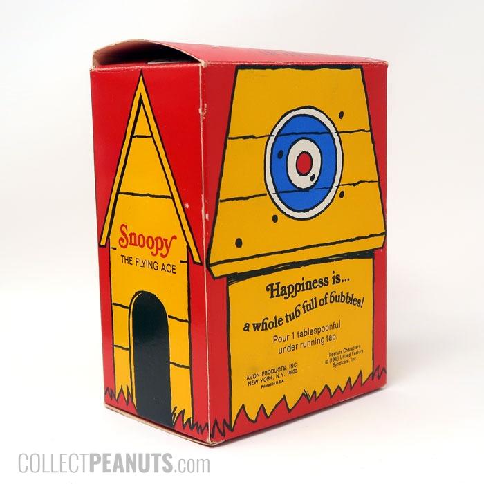 Snoopy Flying Ace Avon Bubble Bath - ShopCollectPeanuts.com