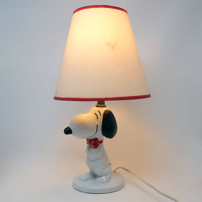 Vintage Snoopy Lamp - CollectPeanuts.com