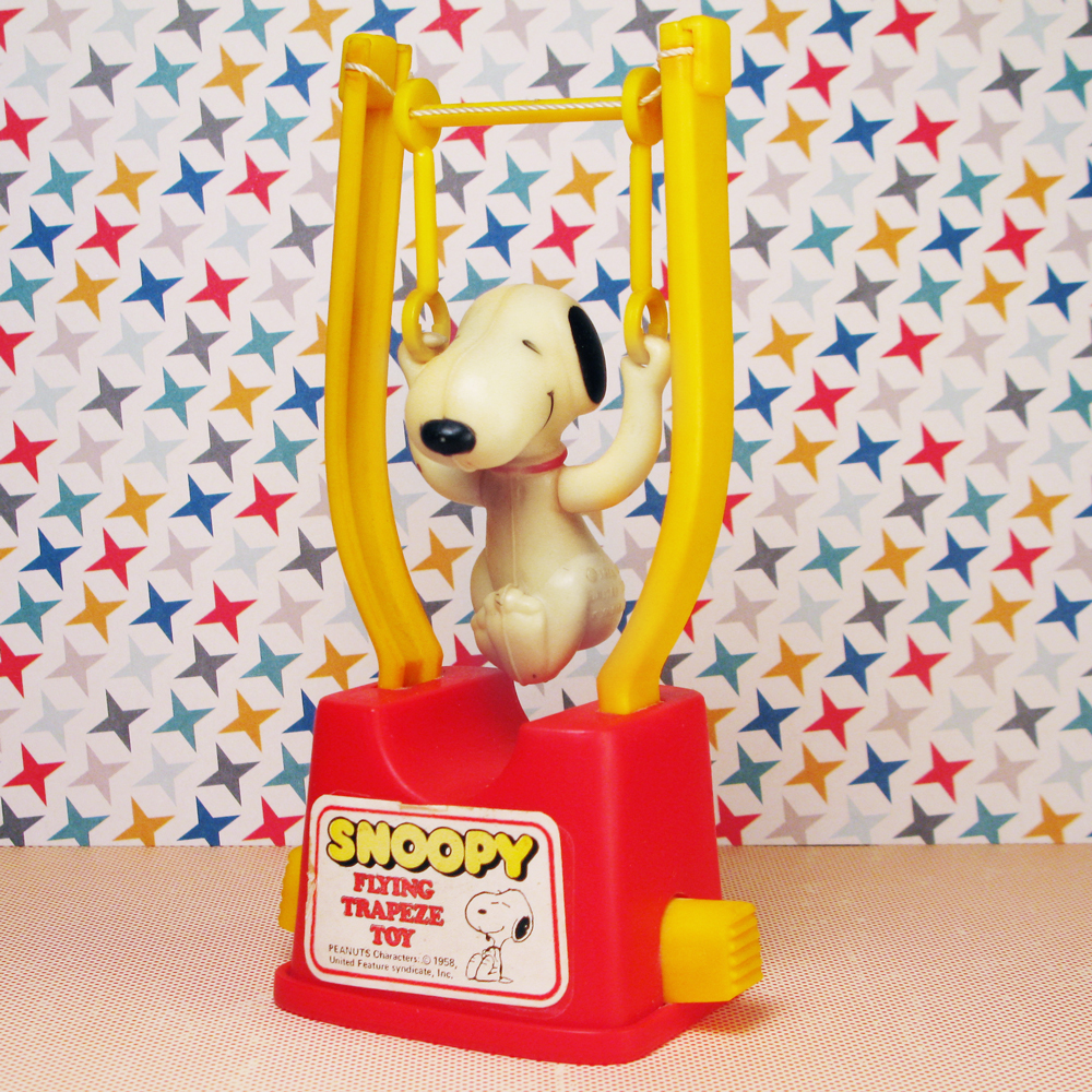 Snoopy Flying Trapeze Toy - ShopCollectPeanuts.com