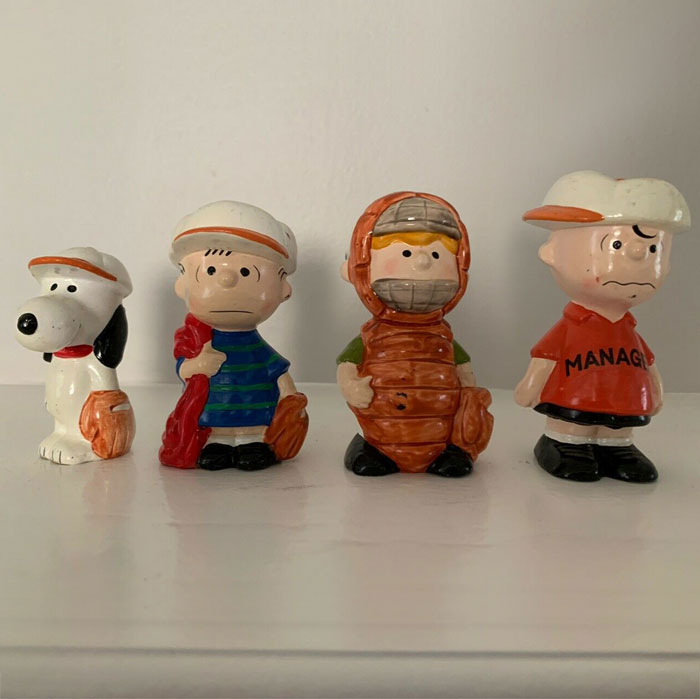 Peanuts Baseball Figurescene - CollectPeanuts.com