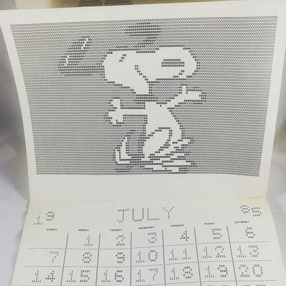 Find of the Week - 1980's Peanuts & Snoopy Computer Art ...