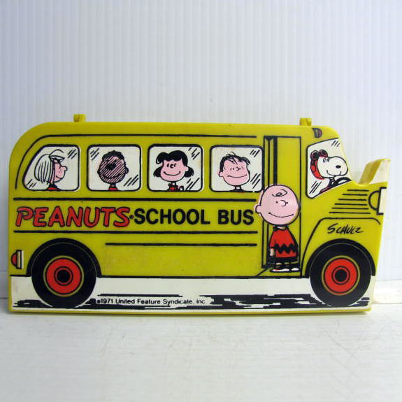 Find of the Week - Peanuts School Bus Pencil Case - CollectPeanuts.com
