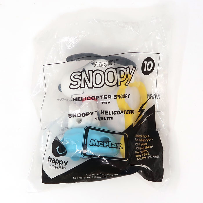 Helicopter Snoopy Happy Meal Toy - ShopCollectPeanuts.com