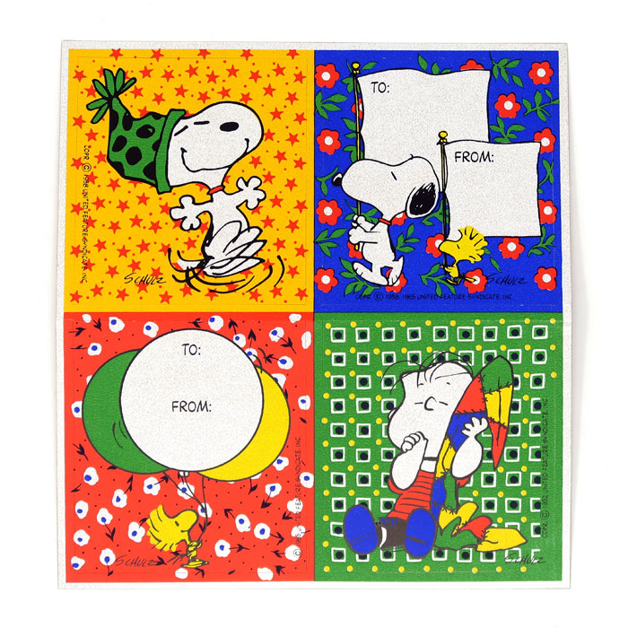 Snoopy, Woodstock and Linus Stickers - ShopCollectPeanuts.com