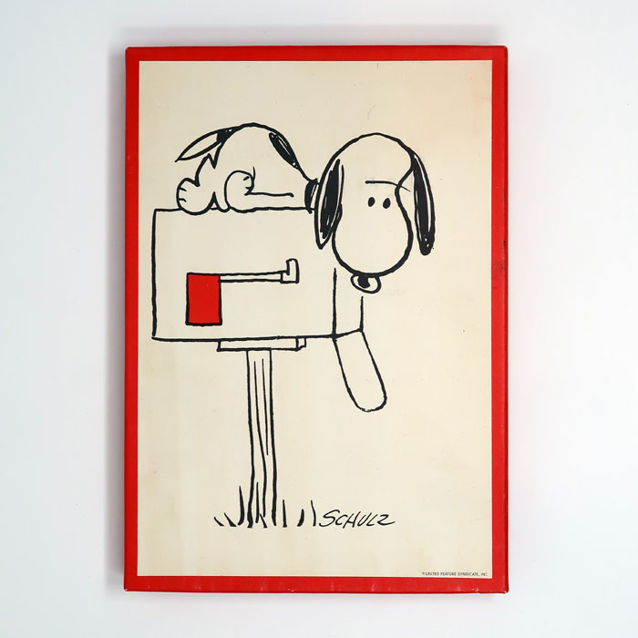 Snoopy on Mailbox Stationery - ShopCollectPeanuts.com