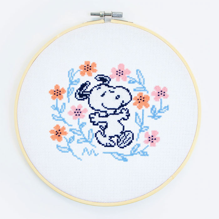 Snoopy Floral Collection from Stitch & Story - CollectPeanuts.com