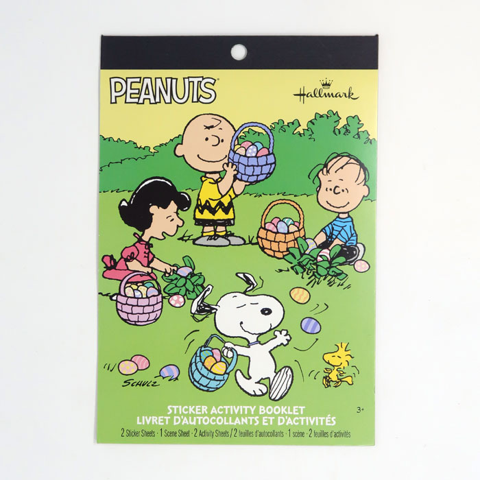 Snoopy Easter Sticker Activity Booklet - ShopCollectPeanuts.com