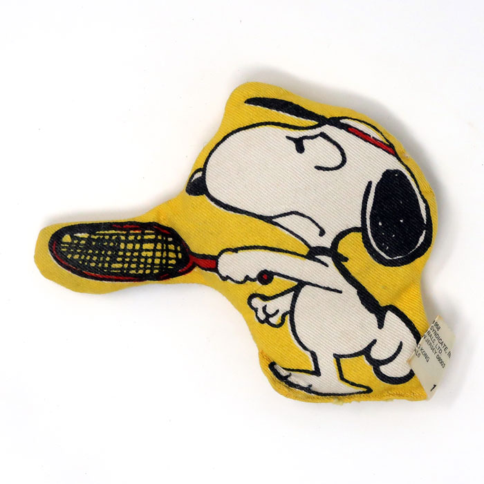Tennis Snoopy Beanbag - ShopCollectPeanuts.com