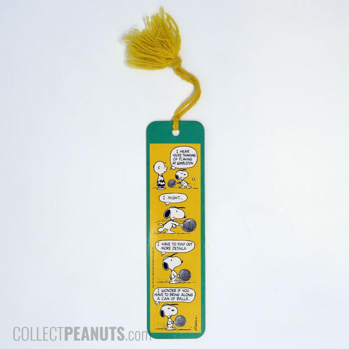 Peanuts Bookmarks | CollectPeanuts.com