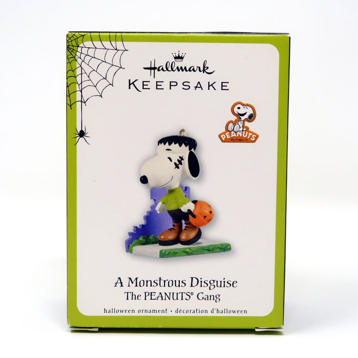 Snoopy Frankenstein Halloween Ornament - ShopCollectPeanuts.com