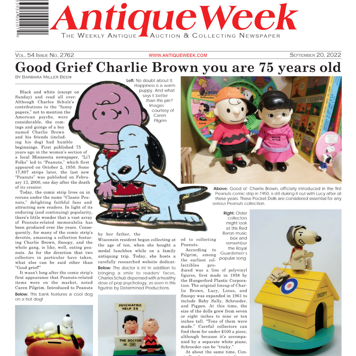 Antique Week - CollectPeanuts.com