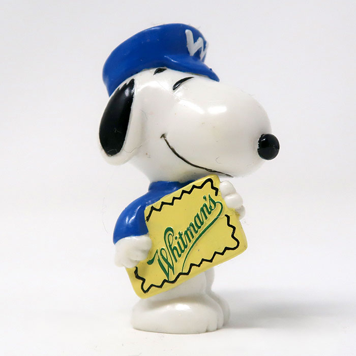 Snoopy mailman delivering Whitman's Chocolates PVC Figurine ...