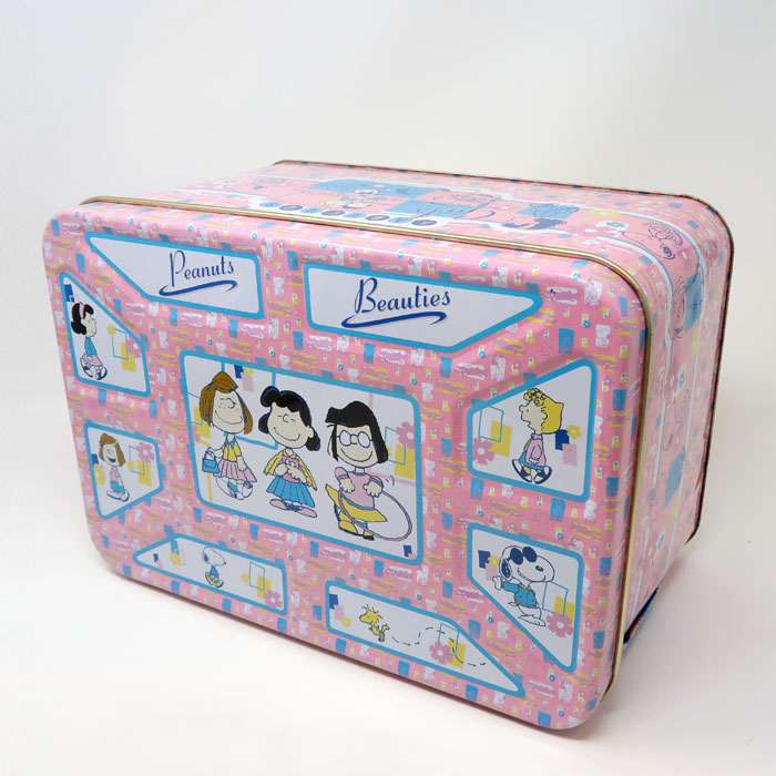 Peanuts Beauties Tin Container - ShopCollectPeanuts.com