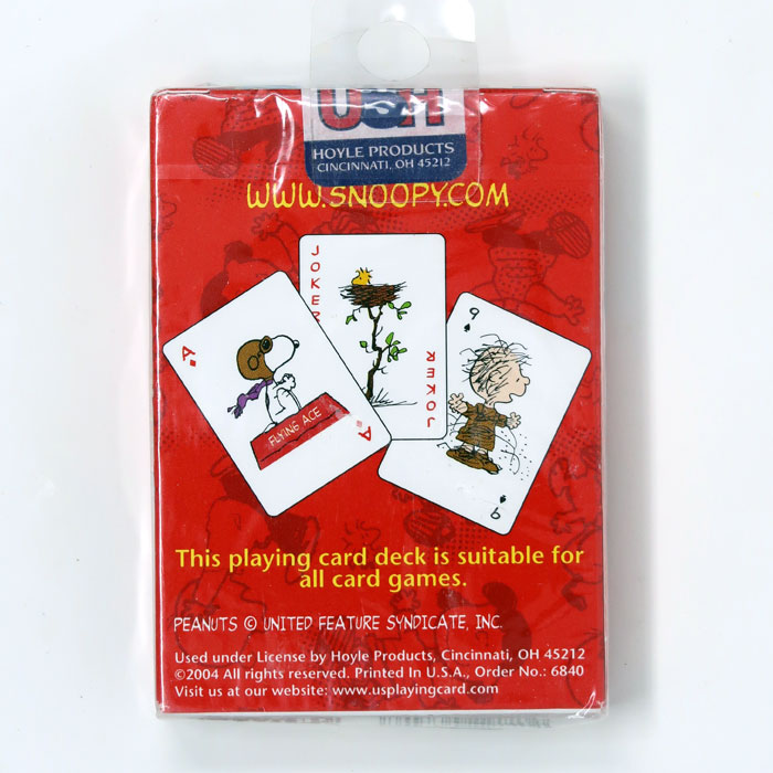 Peanuts Gang Playing Cards - ShopCollectPeanuts.com