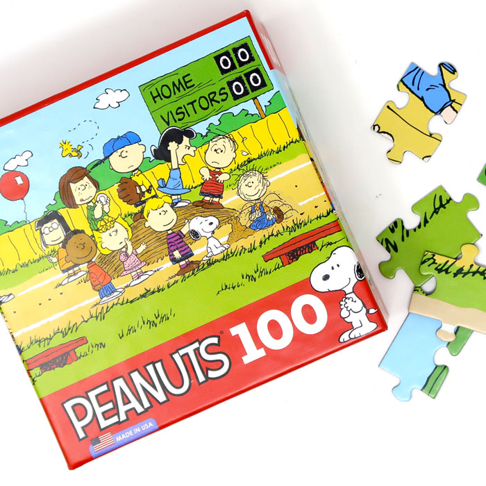 Charlie Brown's Baseball Team Puzzle Build - CollectPeanuts.com
