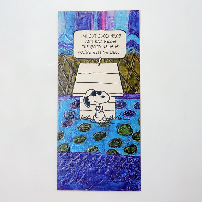 Snoopy Joe Cool Get Well Card - ShopCollectPeanuts.com