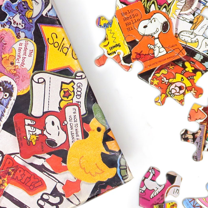 Stick to it, Snoopy! Puzzle Build - CollectPeanuts.com