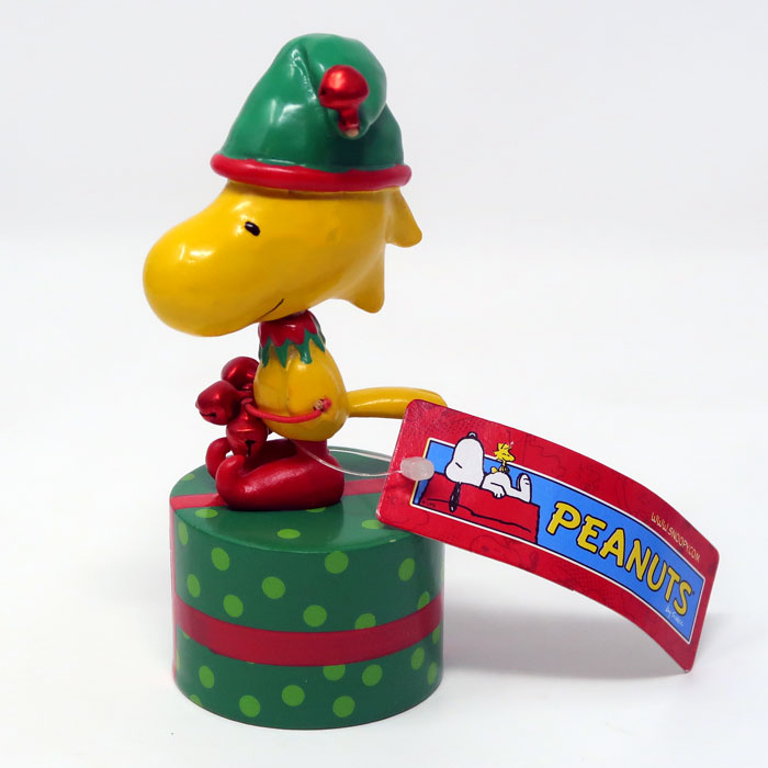 Woodstock Elf Christmas Push Puppet - ShopCollectPeanuts.com