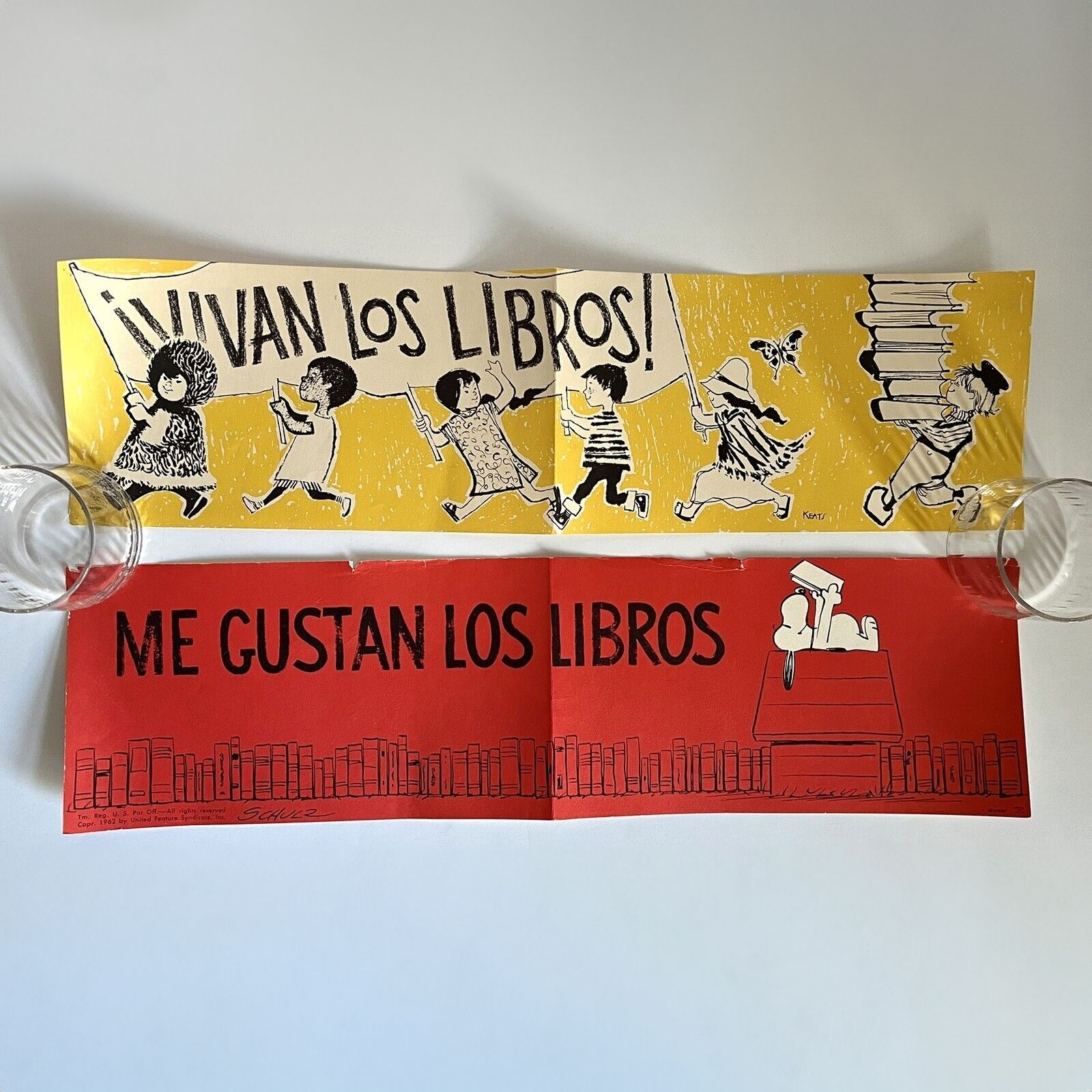 Find of the Week - 1962 Snoopy Spanish Poster - CollectPeanuts.com