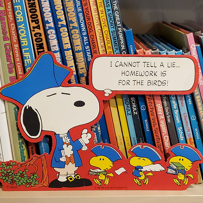 Doing My Homework - CollectPeanuts.com