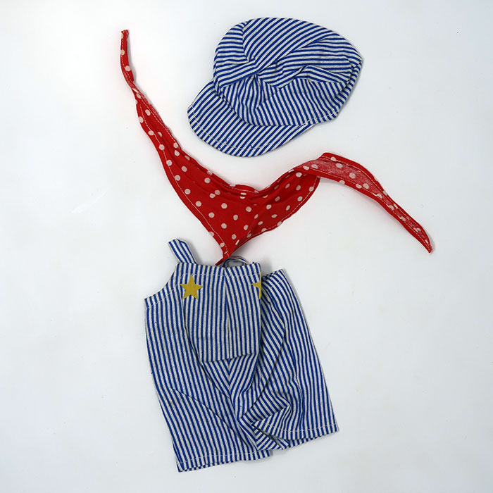 Snoopy Dress-Up Doll Train Engineer Outfit - Small - ShopCollectPeanuts.com