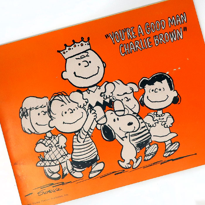You're a Good Man, Charlie Brown Stage Play Program - CollectPeanuts.com