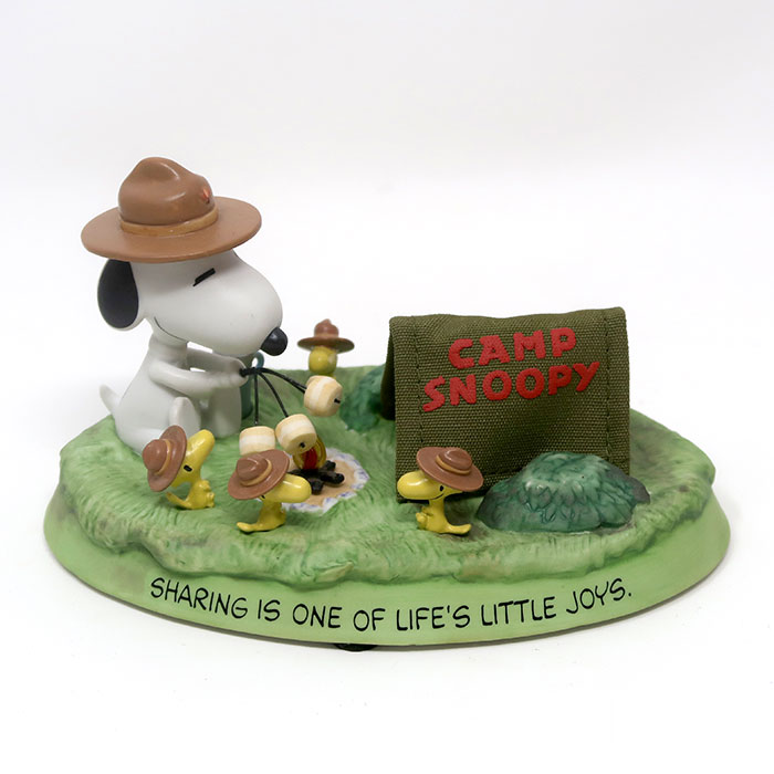 Snoopy Campfire Friends Figurine - ShopCollectPeanuts.com