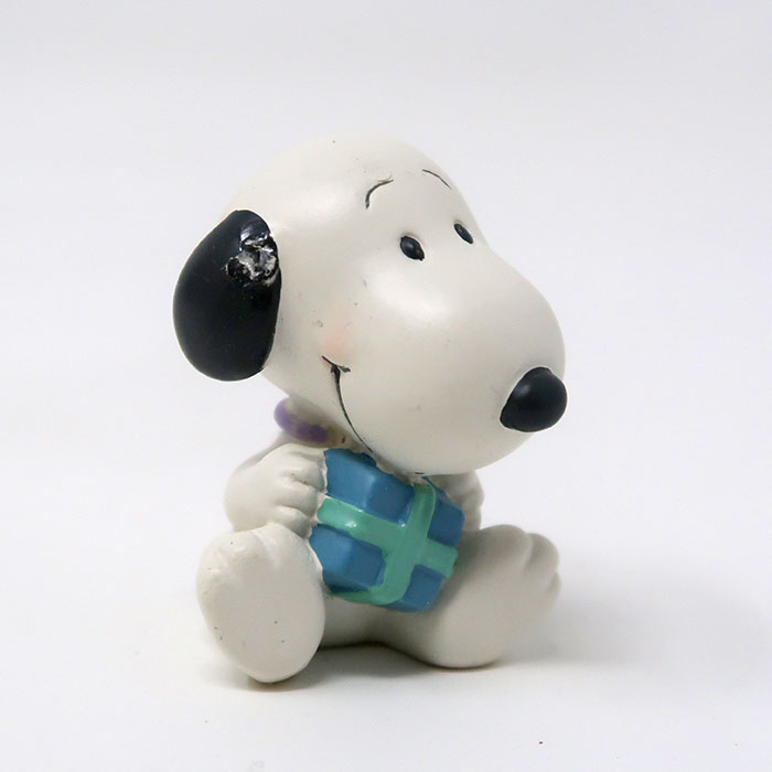 Little Snoopy Birthday Figurine - ShopCollectPeanuts.com
