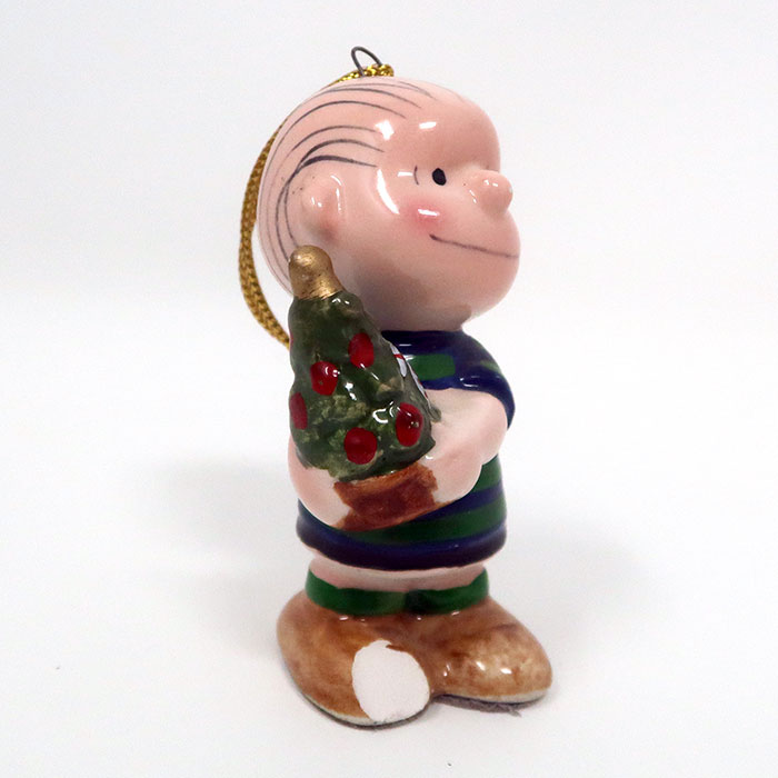 Linus with Christmas Tree Ornament - ShopCollectPeanuts.com