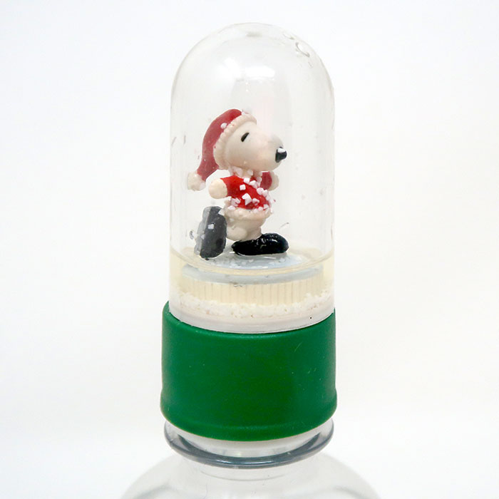 Find of the Week - Peanuts Snow Globe Bottled Water Toppers ...