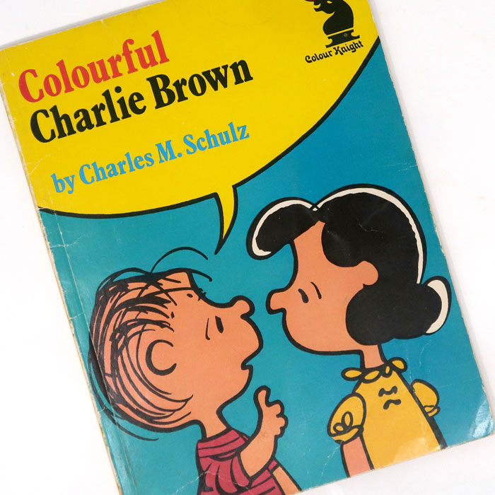 Colorful Charlie Brown Peanuts Comic Strip Book Collectpeanuts