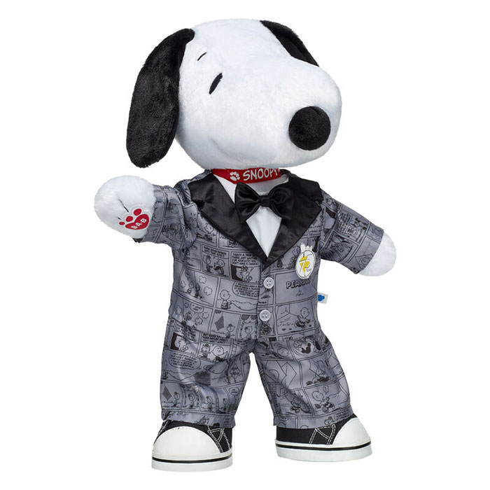 Peanuts Anniversary Snoopy at Build-a-Bear - CollectPeanuts.com