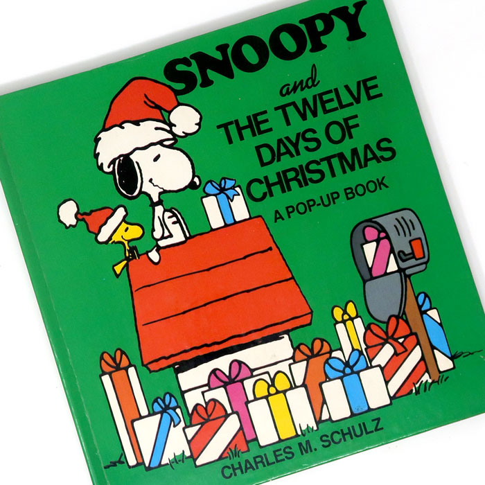 Snoopy and the Twelve Days of Christmas Pop-Up Book - CollectPeanuts.com